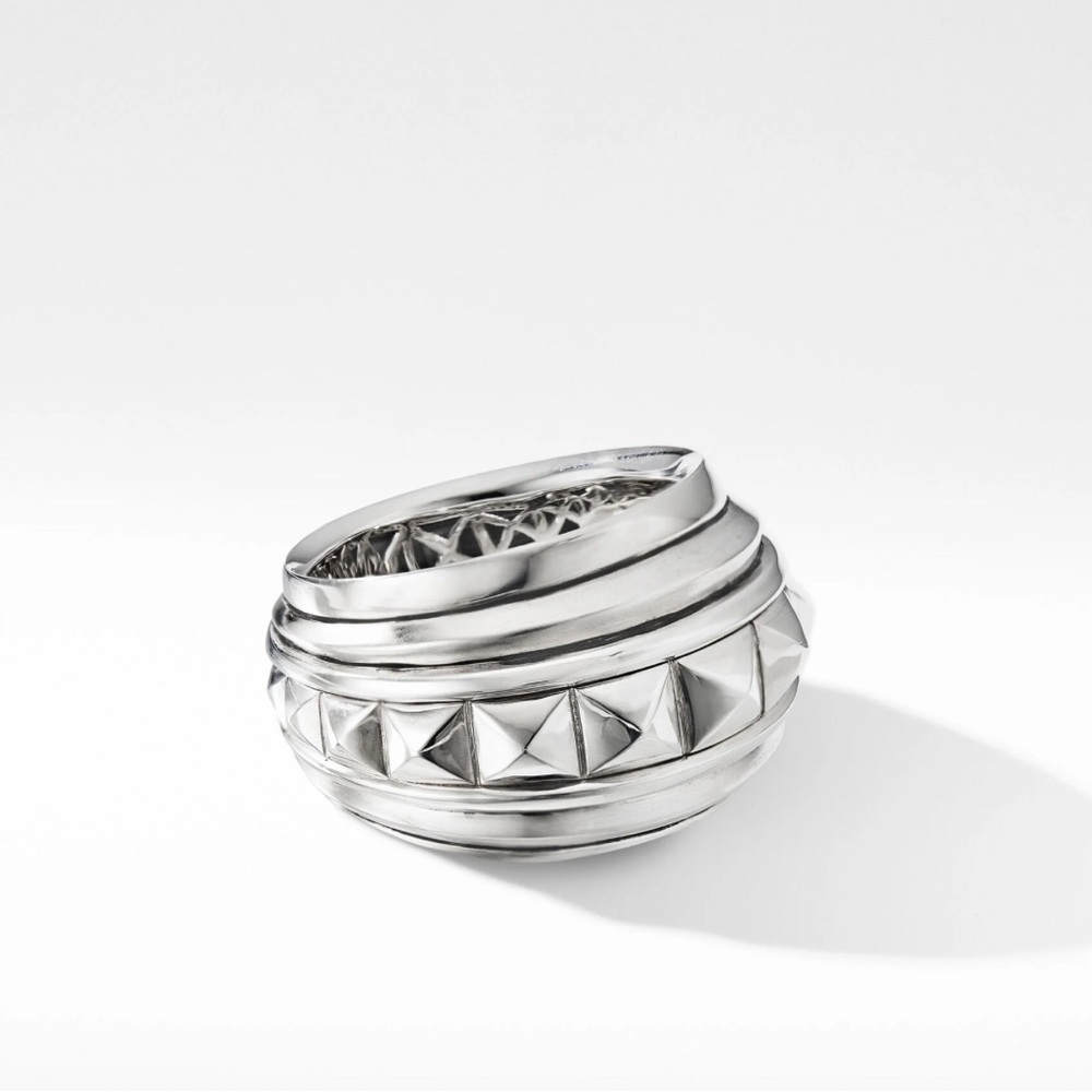 David Yurman Renaissance Pyramid Ring Size 8.5 - Gem